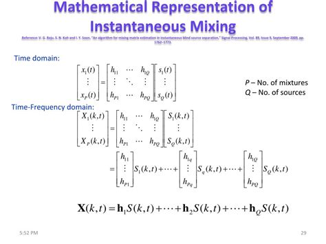 Ppt Blind Separation Of Speech Mixtures Powerpoint Presentation Free