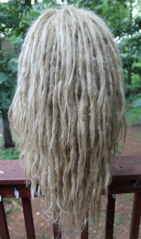 Custom Dreadlock Wig Synthetic Lace Front By Sistersarahsshop Blonde