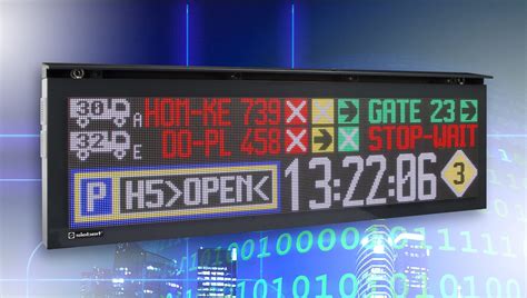 Led Matrix Displays Mit Profinet Sps Magazin