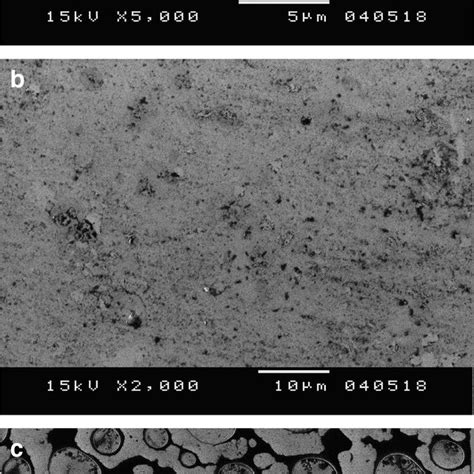 Scanning Electron Micrographs Of A Bare Ito Electrode B Ito Pah Download Scientific Diagram