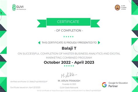 balaji t on linkedin datascience certification