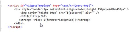systems an introduction to jquery templates