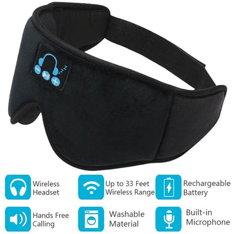 Sleep Headband Bluetooth Headphones Wireless Music Vicedeal