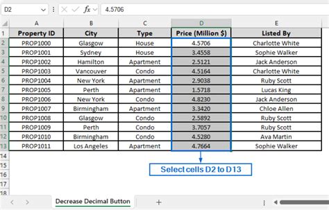 How To Round Numbers In Excel Without Formula 4 Quick Tricks Excel