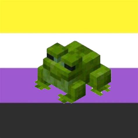 Minecraft Frog Non Binary Icon