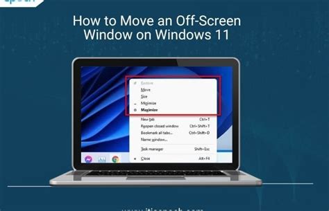 How To Move An Off Screen Window On Windows 11 Epoch