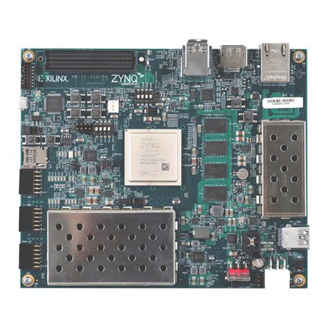 XILINX ZCU104 USER MANUAL Pdf Download ManualsLib