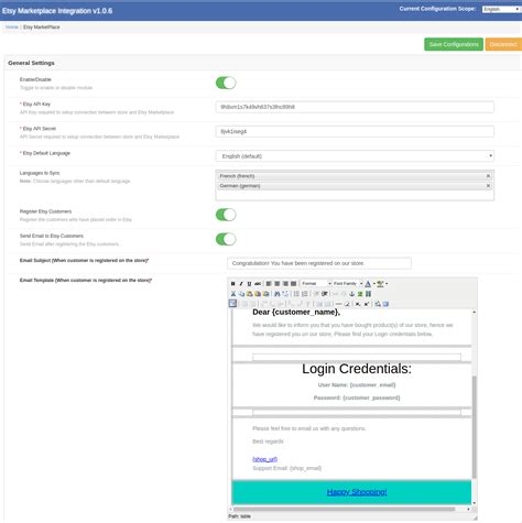 Magento Etsy Integration API Integrator User Manual Knowband
