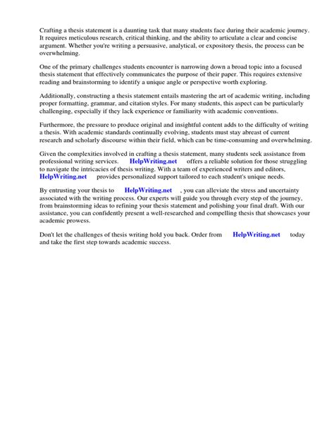 Types Thesis Statement Pdf Essays Thesis