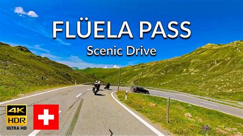 Breathtaking Drive Through The Flüela Pass In Switzerland