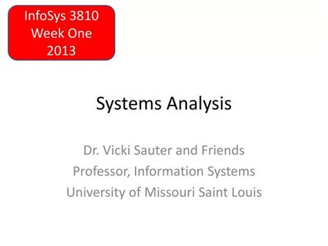 PPT Fundamentals Of Systems Analysis In Software Development Life Cycle PowerPoint