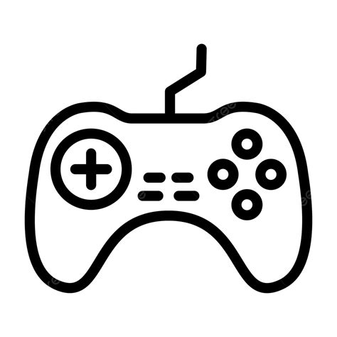 게임 컨트롤러 라인 아이콘 벡터 게임 컨트롤러 아이콘 개발 계략 Png 일러스트 및 벡터 에 대한 무료 다운로드
