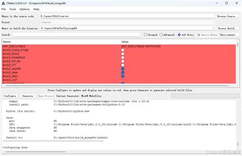 Qt5142mingw64编译opencv3414一次成功记录 我不是萧海哇~~~ 博客园