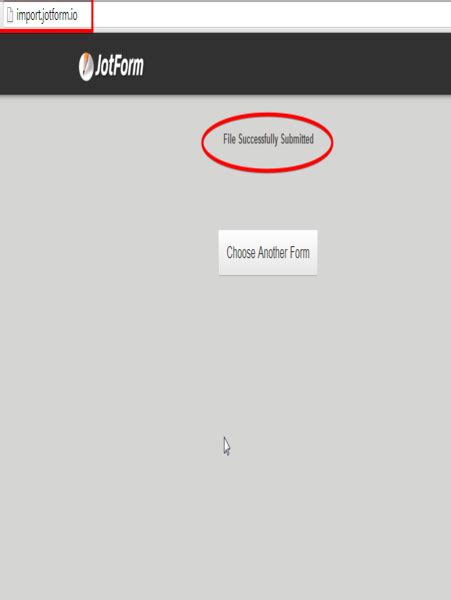 Import Data Data Management Jotform
