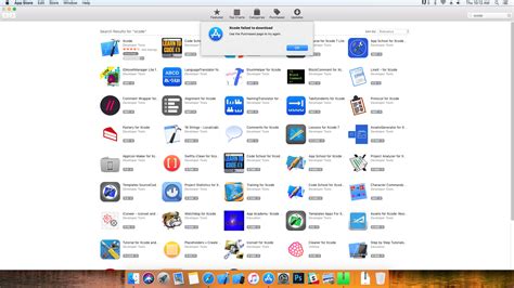 Install Macos High Sierra Xcode Failed To Download Use The Purchase Page Error During