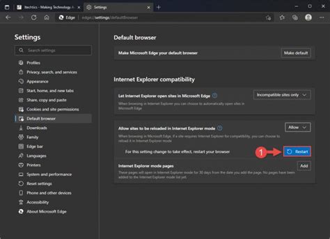 how to enable and use ie compatibility mode on microsoft edge