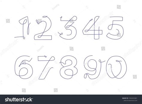 Handwritten Numbers And Numerals