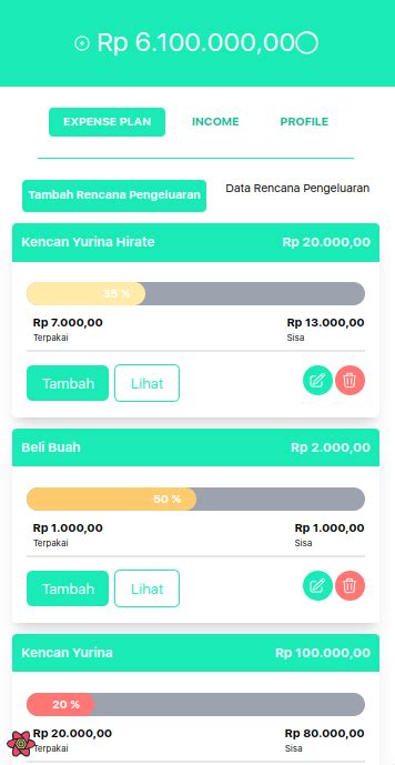 GitHub Livingdolls React Budget App Front End Budget App
