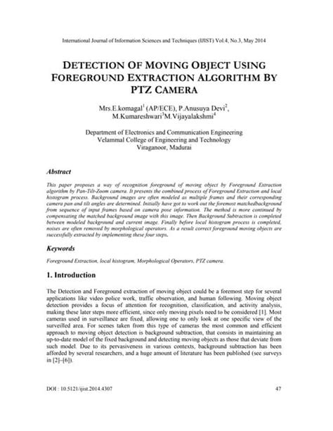 detection of moving object using pdf web development internet