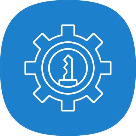 Gear Line Curve Icon 42792630 Vector Art At Vecteezy