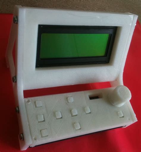 Stand With RepRapWorld S KeyPad And LCD Display By Chillance Download Free STL Model