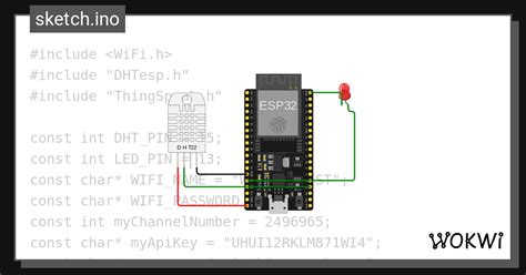 Thinkspeak Wokwi Esp32 Stm32 Arduino Simulator