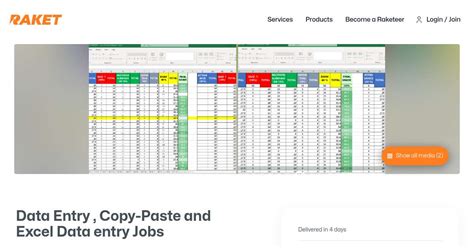 Data Entry Copy Paste And Excel Data Entry Jobs By Joychristinebarrenechea Raket PH