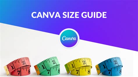 canva size guide template fonts