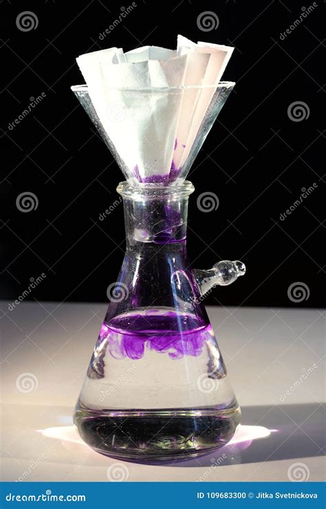 Filtration Stock Photo Image Of Funnel Demonstration 109683300