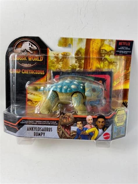 Jurassic World Netflix Camp Cretaceous Ankylosaurus Bumpy 2020 Eur 18