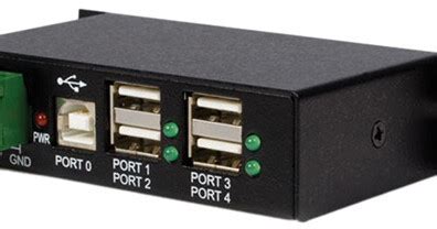 Startech Mountable Port Rugged Industrial Usb Hub St Usbm