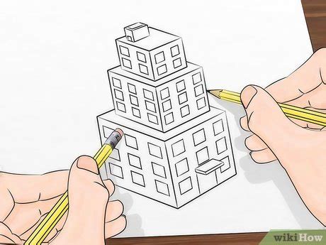 How To Draw Buildings Steps With Pictures WikiHow