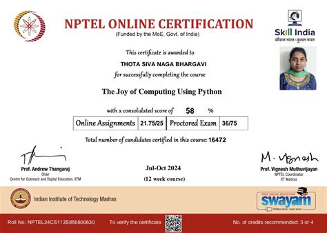 Nptel Python Programming Onlinelearning Skilldevelopment Iitmadras Improvingmyself