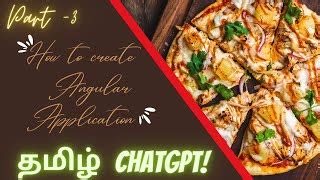 Create Angular Application In Tamil How To Create A Angular Project In Visual Studio Code Part