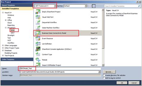 ukreddy sharepoint journey creating a bcs external content type using
