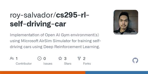 GitHub Roy Salvador Cs295 Rl Self Driving Car Implementation Of Open AI Gym Environment S