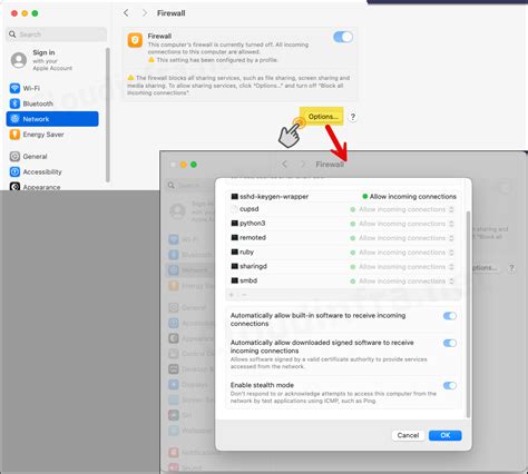 Enableconfigure Macos Firewall Using Intune