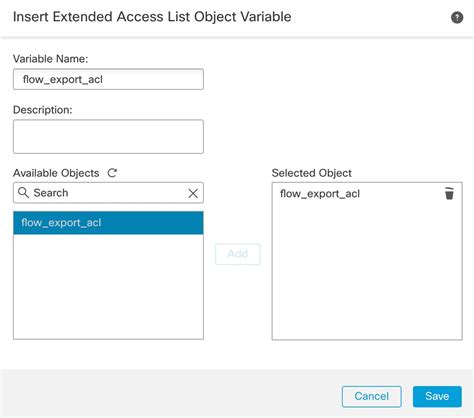 Configure Netflow Secure Event Logging On Firepower Threat Defense Cisco