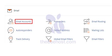 Creating A Business Email In Cpanel Thebeehost Knowledge Base