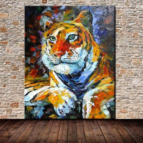 Abstract Tiger Painting At Explore Collection Of