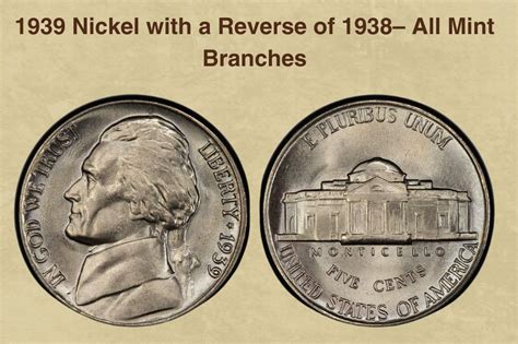 1939 Nickel Coin Value Errors List D S And No Mint Mark Worth