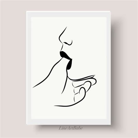 Sex Line Art Etsy