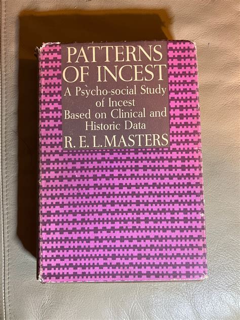 Patterns Of Incest By R E L Masters Copyright 1963 Etsy