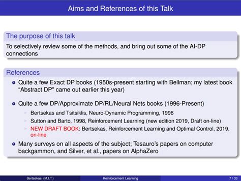 Mit科学家dimitri P Bertsekas最新2019出版《强化学习与最优控制》附书稿pdfand讲义 搜狐大视野 搜狐新闻
