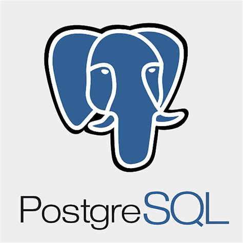 postgresql logo blue elephant symbol relational database management