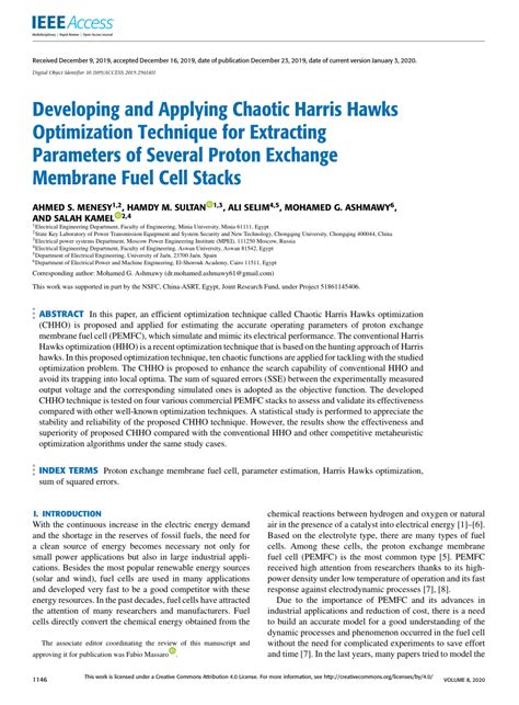 Pdf Developing And Applying Chaotic Harris Hawks Optimization Technique For Extracting