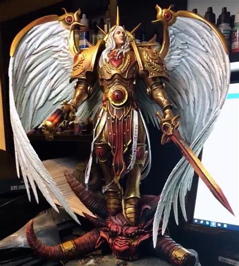 Sanguinius Wip By Ademidov Warhammer40k Warhammer 40000 Warhammer