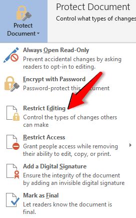 How To Lock A Word Document OfficeBeginner