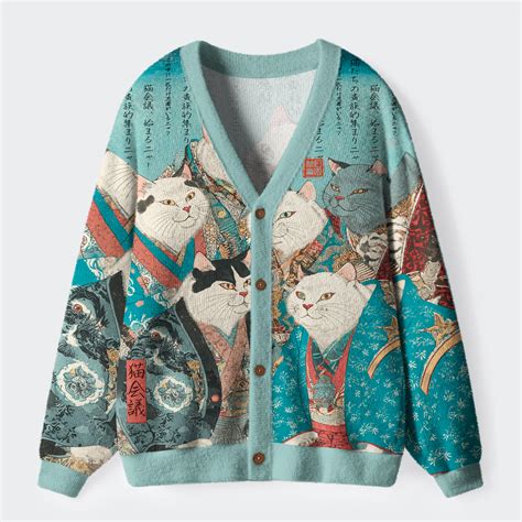 New In Japanese Ugly Cardigan Sweaters Sale Tokyo Tiger