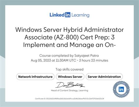 Satyajeet Patra On Linkedin Certificate Of Completion